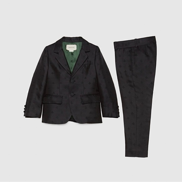 Gucci | Matching Sets | Gucci Kids Bee Silk Blend Jacquard Suit Set ...